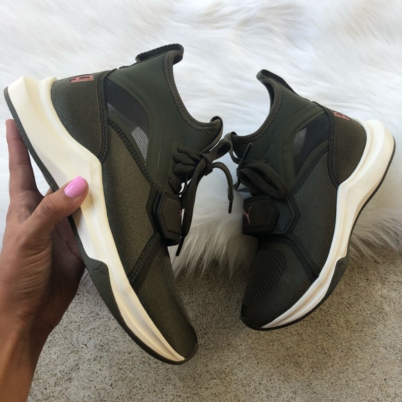 Shoes | Nwt Puma Olive Green Sneaker | Poshmark